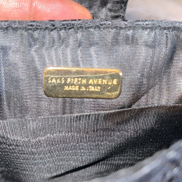 Saks Fifth Avenue | Bags | Miniature Saks Fifth Ave Lattice Design ...